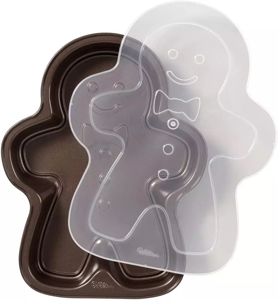 Kakeform Pepperkakemann med lokk