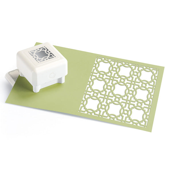 Punch All Over the Page-Caning Pattern