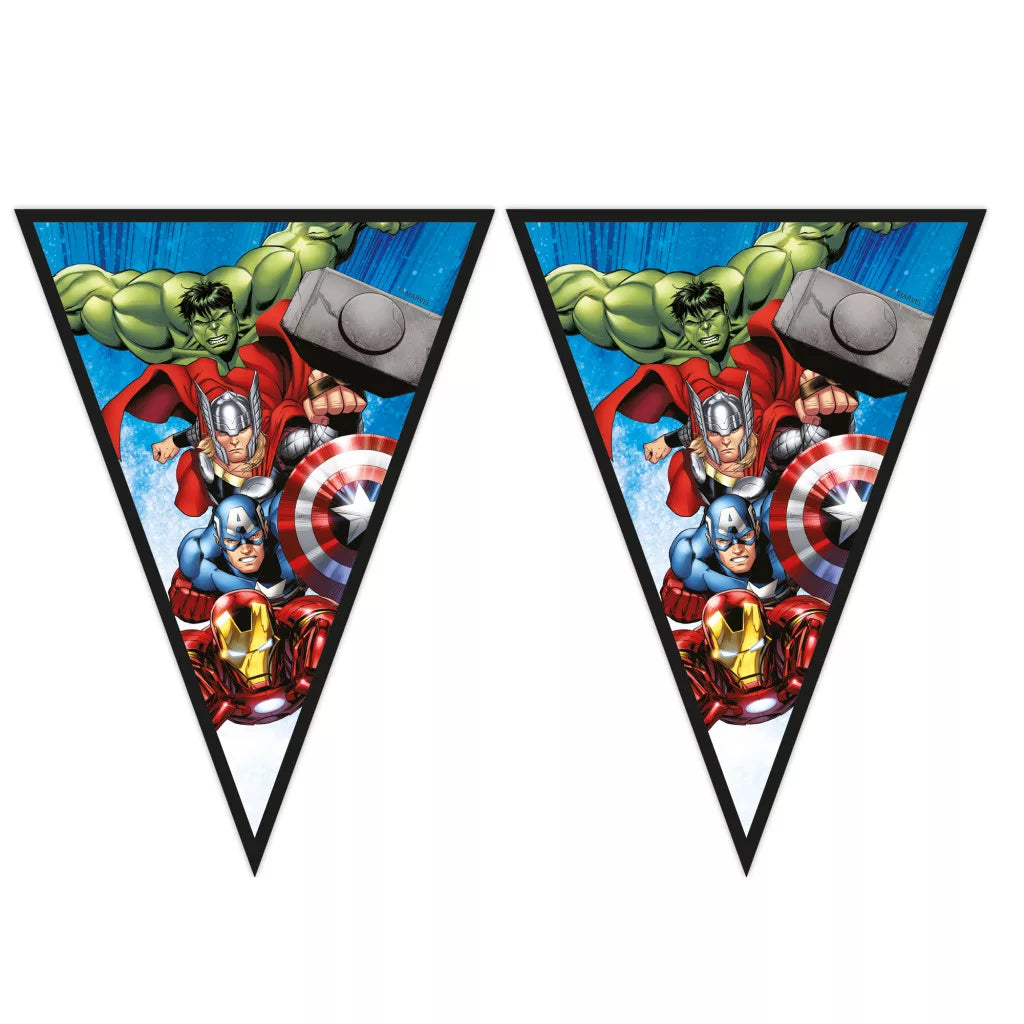 Flaggrekke Avengers 9 flagg