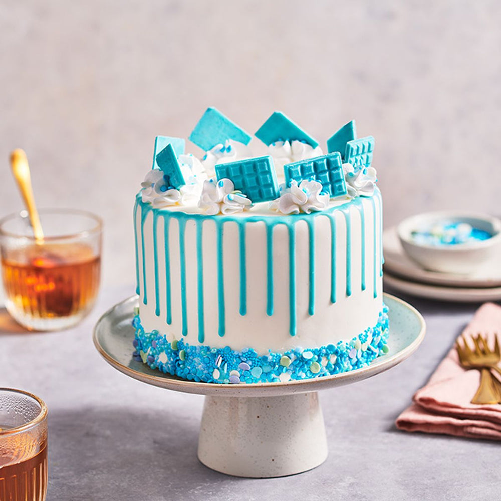 FunCakes Choco Drip Lyseblå 180g